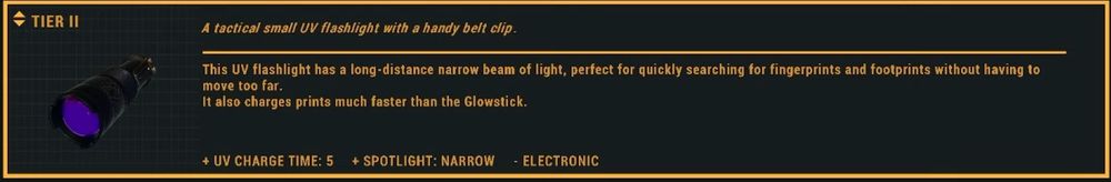 Phasmophobia: Ultraviolet - UV function and Tiers