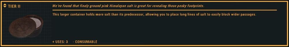 Phasmophobia: Salt Function and Tiers