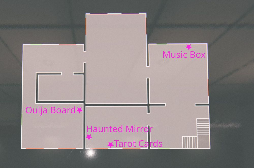 Phasmophobia - Cursed Posessions in Bleasdale Farmhouse with map