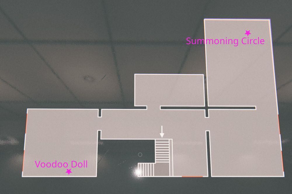 Phasmophobia - Cursed Posessions in Grafton Farmhouse with map