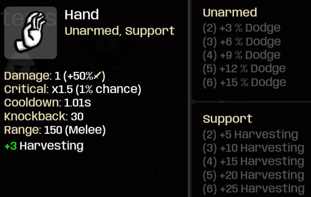 Brotato - Vagabond Build