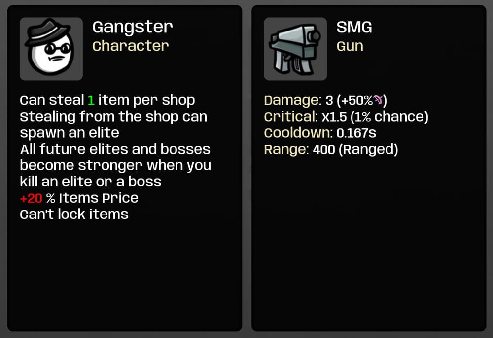 Brotato - Gangster Build