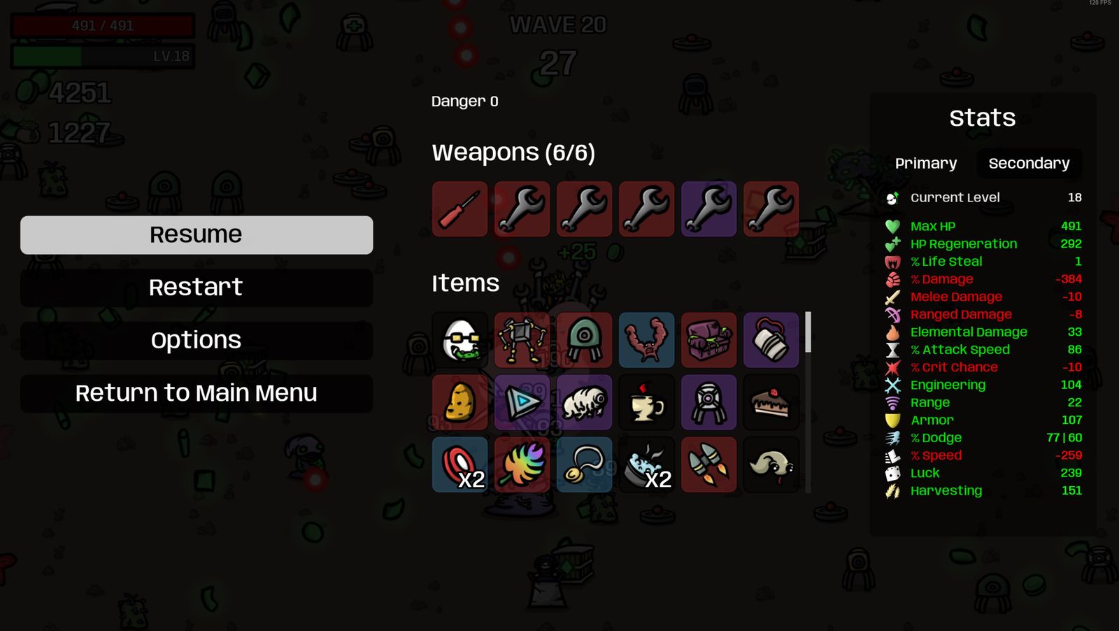 Brotato - Streamer Build