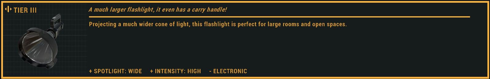 Phasmophobia: Flashlight Function and Tiers