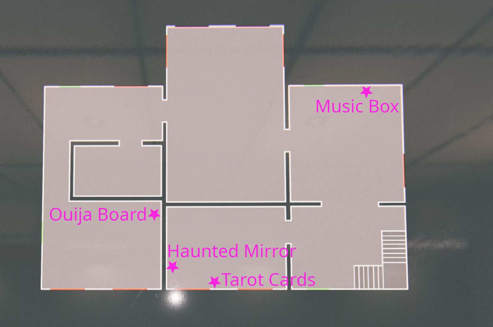 Phasmophobia - Cursed Posessions in Bleasdale Farmhouse with map