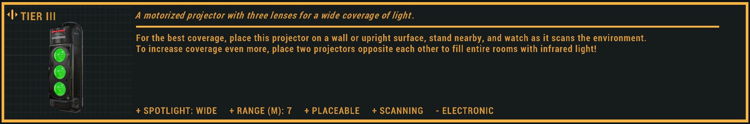 Phasmophobia: D.O.T.S. Projector Function and Tiers