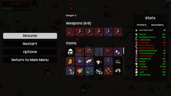 Brotato - Streamer Build