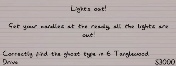 Phasmophobia: Lights out! - Challenge mode